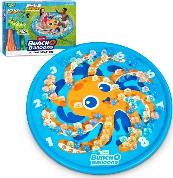 Zuru Bunch O Balloons Octopus Splash Pad med over 100 selvlukkende ...