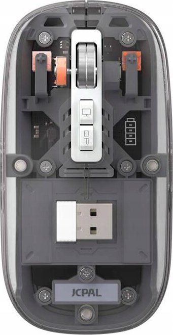 JCPAL CTRL PRO WIRELESS OPTICAL MOUSE GREY - Morele.net