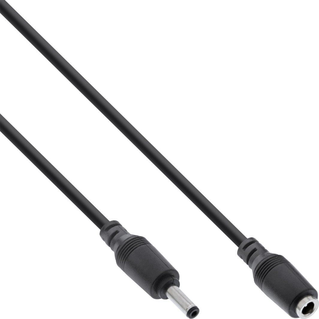 InLine InLine® DC extension cable, DC plug male/female 4.0x1.7mm, 0,5m ...