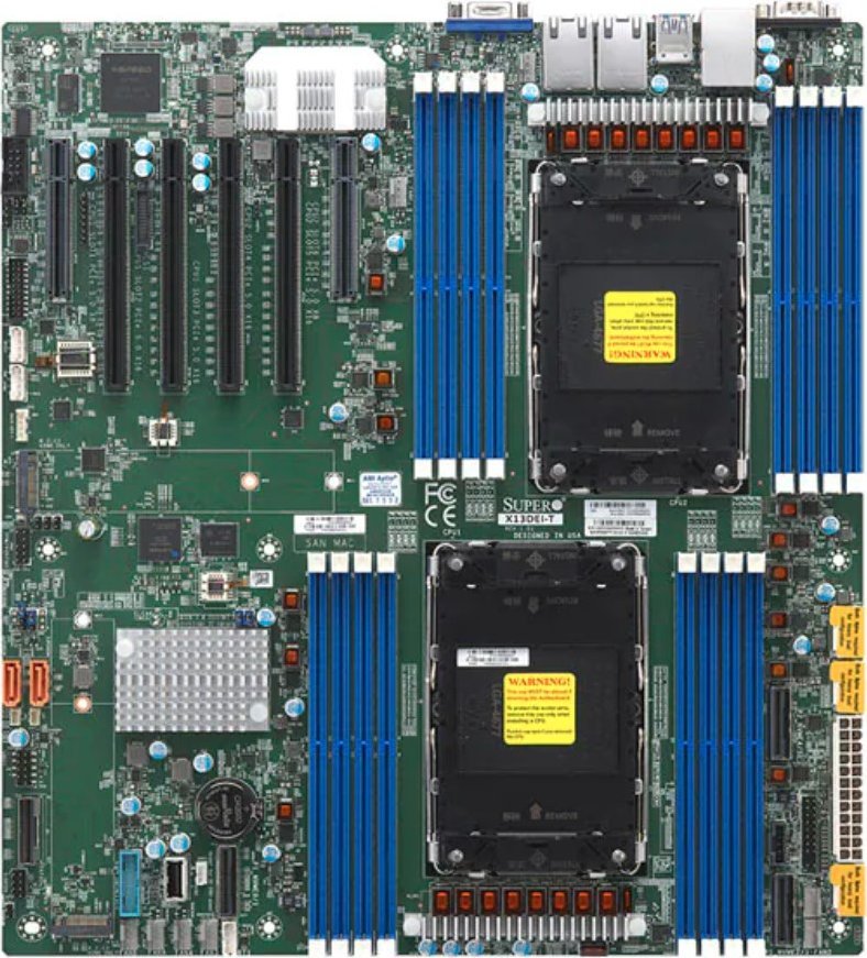 SuperMicro Supermicro Mainboard X13DEI-T E-ATX Dual Sockel 4677 Bulk - Płyta główna - Morele.net
