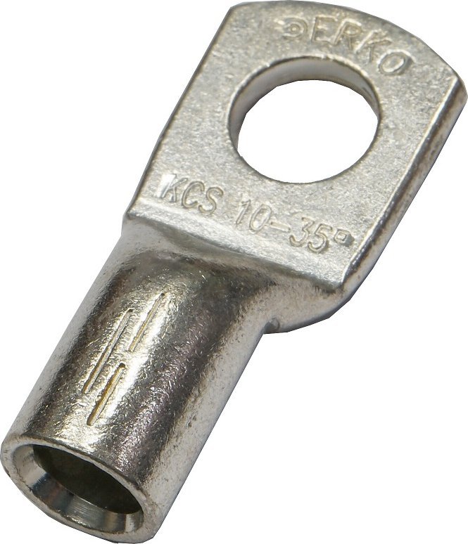 Erko Końcówka oczkowa rurowa KCS CU 35mm M10 1szt ERKO - Morele.net