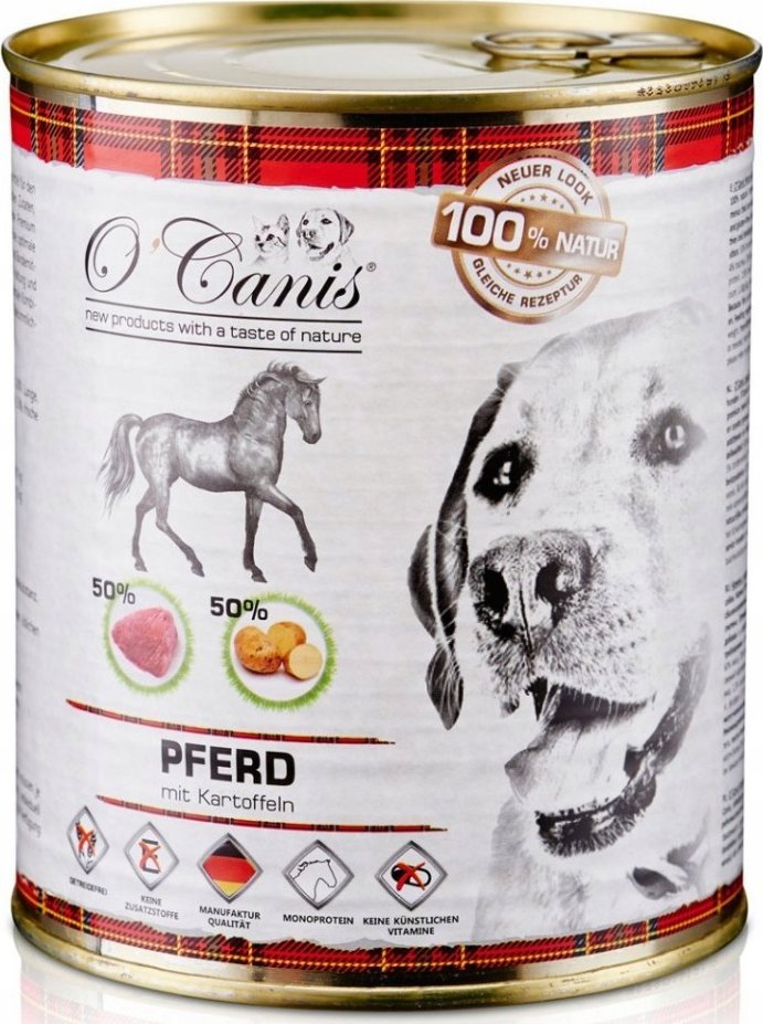 O’Canis O"CANIS Konina z ziemniakami- dla psa -800g - Morele.net