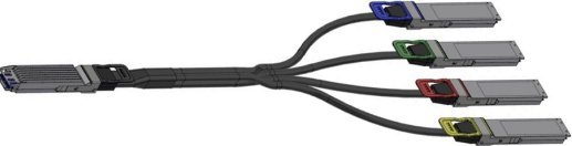 NVIDIA Active copper split cable IB twinport 5m - Kabel - Morele.net
