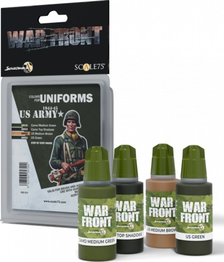 Scale75 Scale 75: US Army 1944-1945 Paint Set - Morele.net