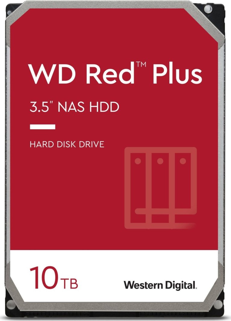 WD Red Plus 10TB 3.5'' SATA III (6 Gb/s) (WD101EFAX) - Dysk serwerowy ...