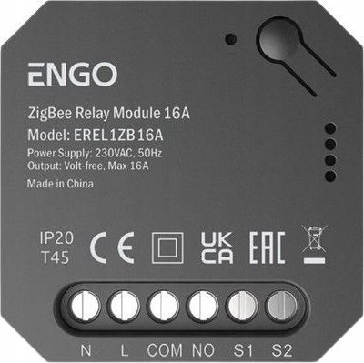 Engo przekaźnik załączający Smart Relay ZigBee 230-230V EREL-16ZB ...