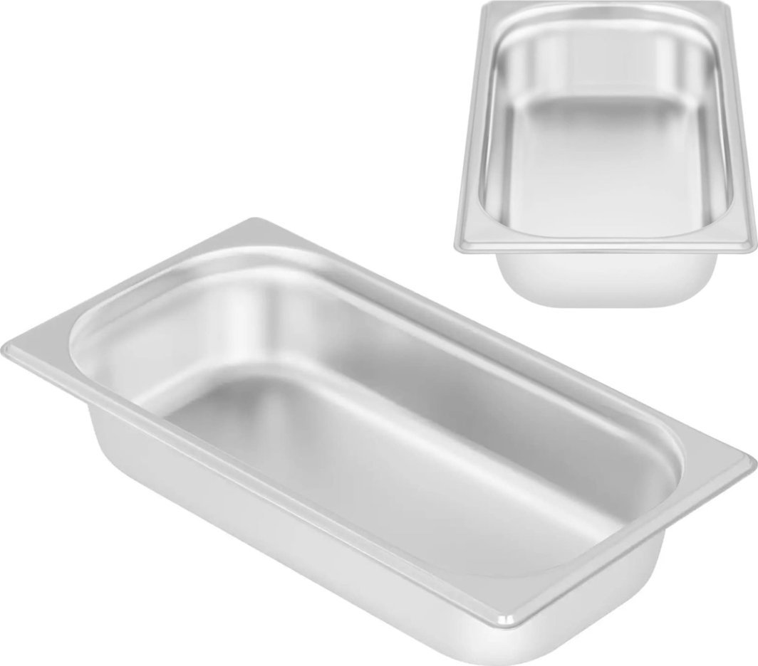 Royal Catering Pojemnik gastronomiczny GN 1/3 65 mm 2.4 l stal nierdzewna - Morele.net