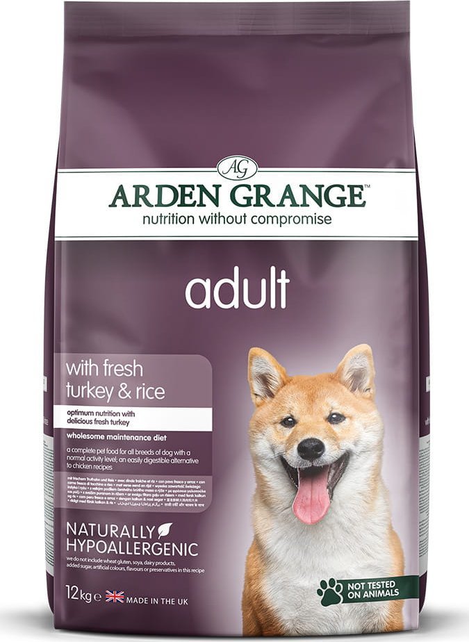 ARDEN GRANGE Arden Grange Adult Turkey & Rice 12 kg indyk z ryżem ...