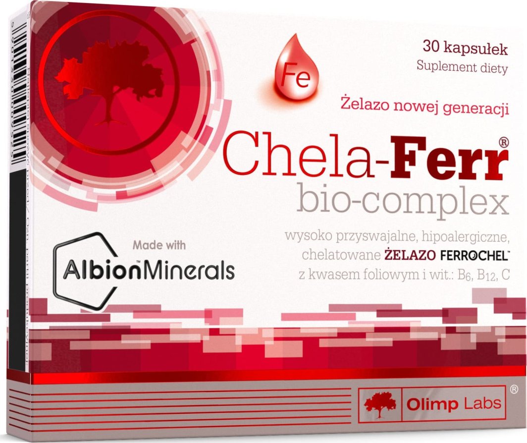 Olimp Labs Olimp Chela-Ferr Bio-Complex - 30 Kapsułek - Morele.net
