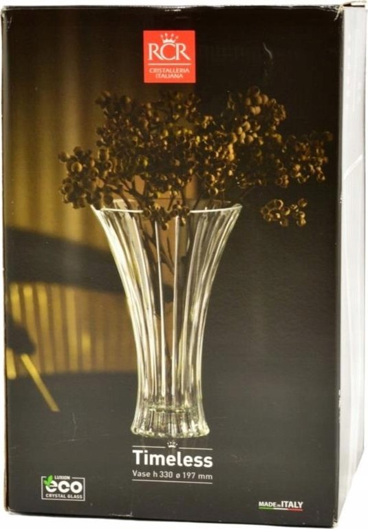 RCR Crystal vase RCR Timeless, 30 cm - Morele.net