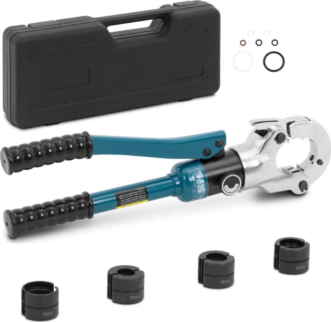 MSW Zaciskarka prasa do rur hydrauliczna z matrycami TH 16/20/26/32 mm ...