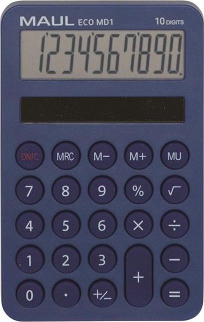 Maul Kalkulator kieszonkowy ECO MD1 10-pozycyjny nieb - Kalkulator - Morele.net