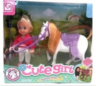 Pegaz Toys Lalka z koniem - Morele.net