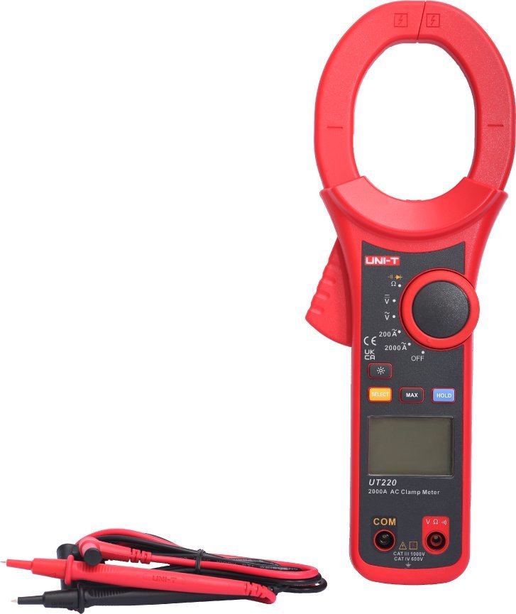 Unit Dideles sroves matavimo reples CAT III 1000V, CAT IV 600V; DC/AC ...