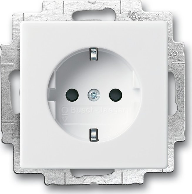 Varta Busch-Jaeger socket with LED orientation light, 20EUCBLI-84 ...