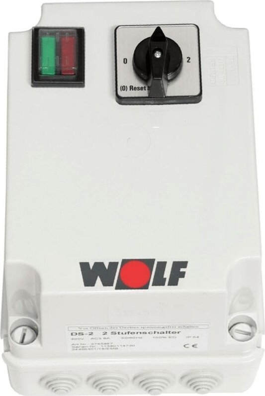 Wolf-Garten Wolf 2-stage switch DS-2 full motor protection switch 4kW ...