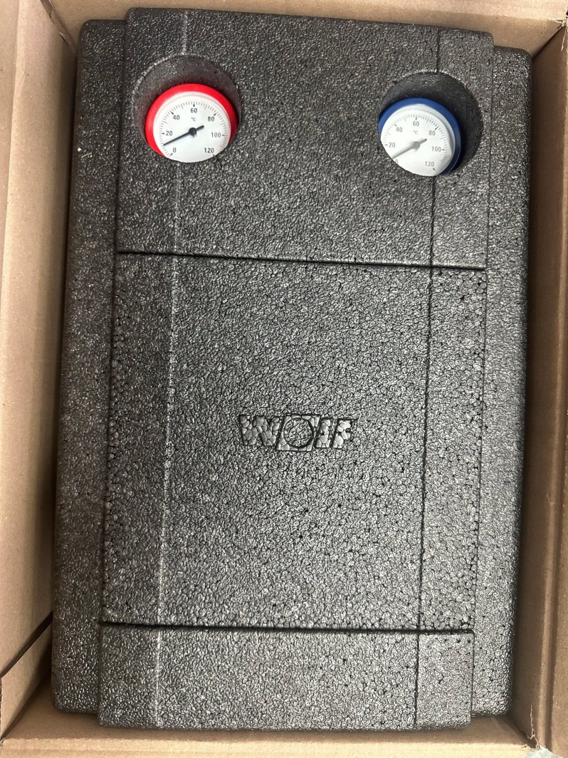 Wolf-Garten Wolf piping group heating circuit high-efficiency pump DN25 ...