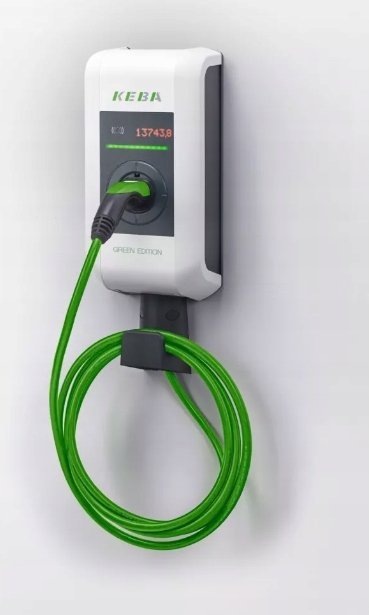 Keba Keba Wallbox KeContact P30 c-Series EN Type 2 cable (6 meters) 22kW RFID MID climate ...