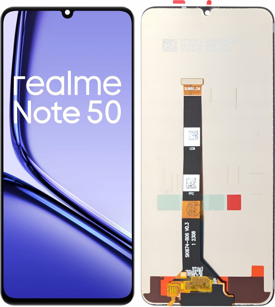 Zila WYŚWIETLACZ EKRAN LCD DO REALME NOTE 50 (RMX3834) - Morele.net