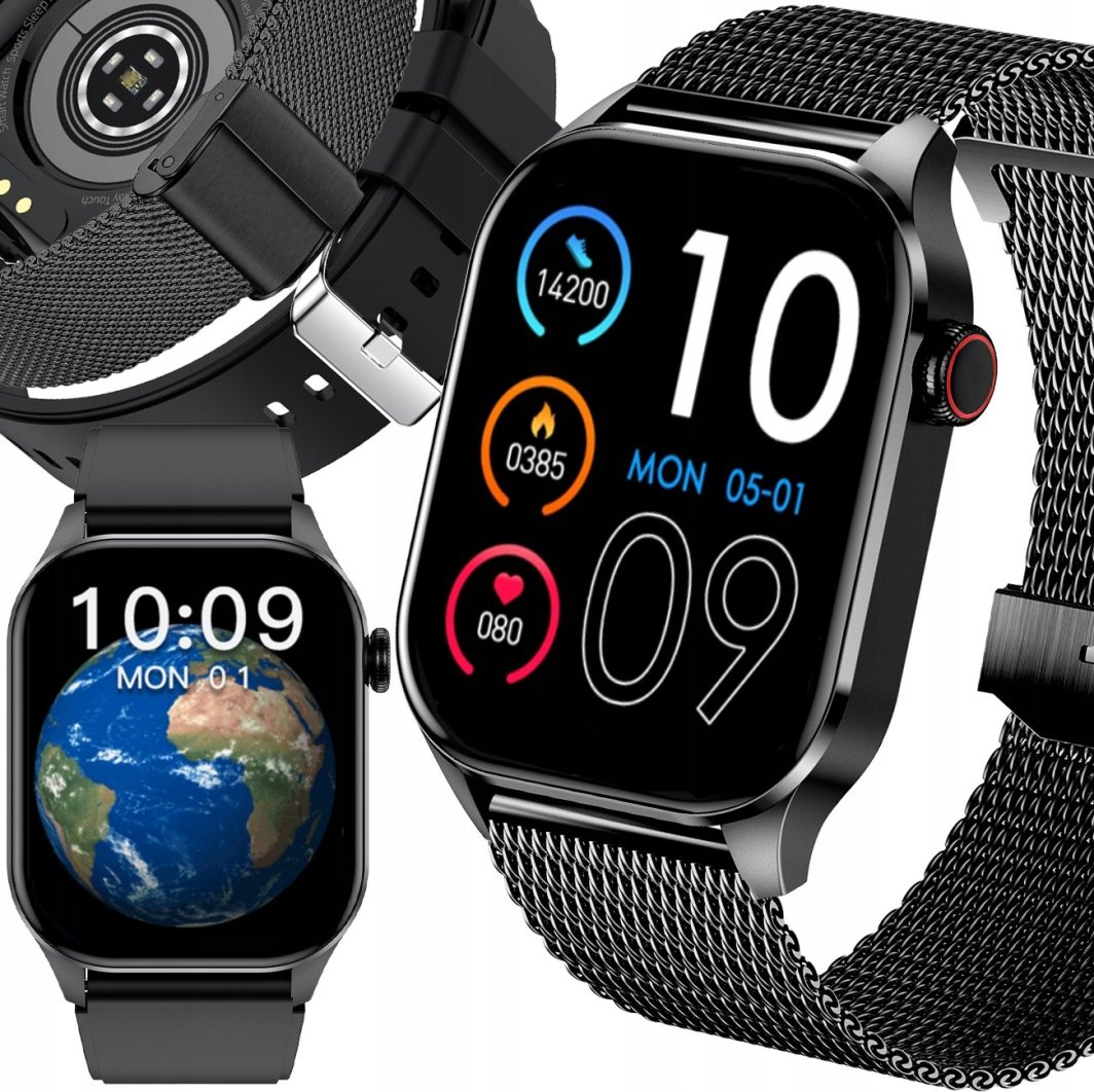 JG Smart SMARTWATCH DAMSKI MENU PL GLIKEMIA CIŚNIENIE TĘTNO MENU PL TEMPERATURA TLEN ...