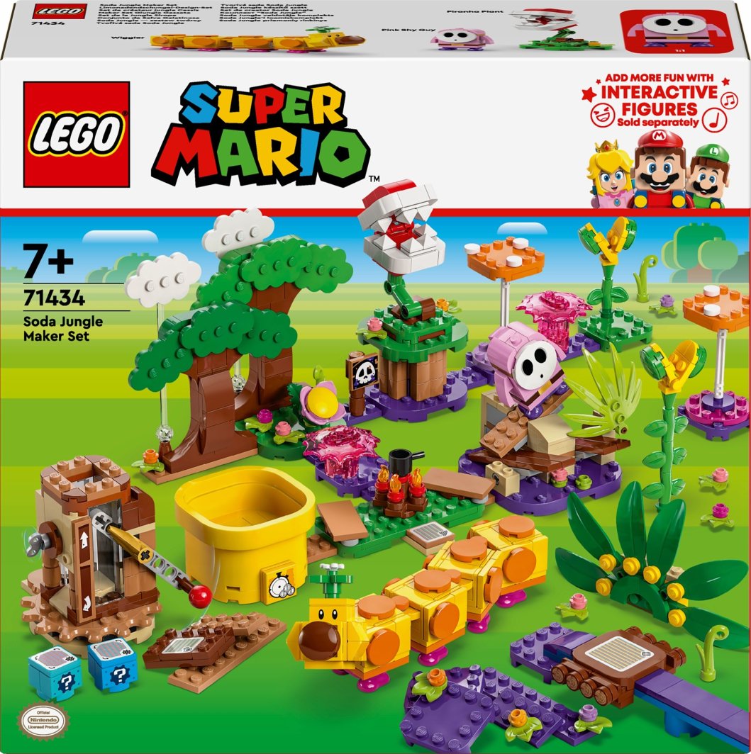 LEGO Super Mario Soda Jungle — zestaw twórcy (71434) - Morele.net