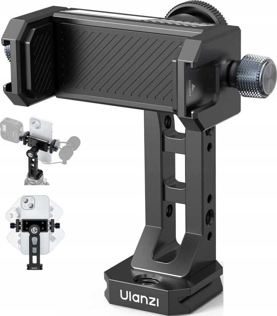 Ulanzi Uchwyt na Statyw 360s 2x ISO 1/4 3/8 Arca Swiss UKA na Telefon / ULANZI MA53 - Morele.net