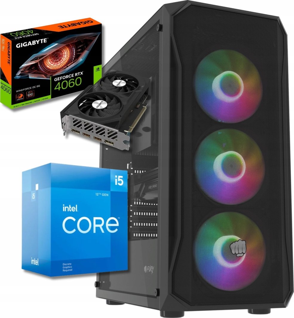 BSG Komputer BSG Raptor V11 Intel Core i5 NVIDIA GeForce RTX 4060 32GB ...