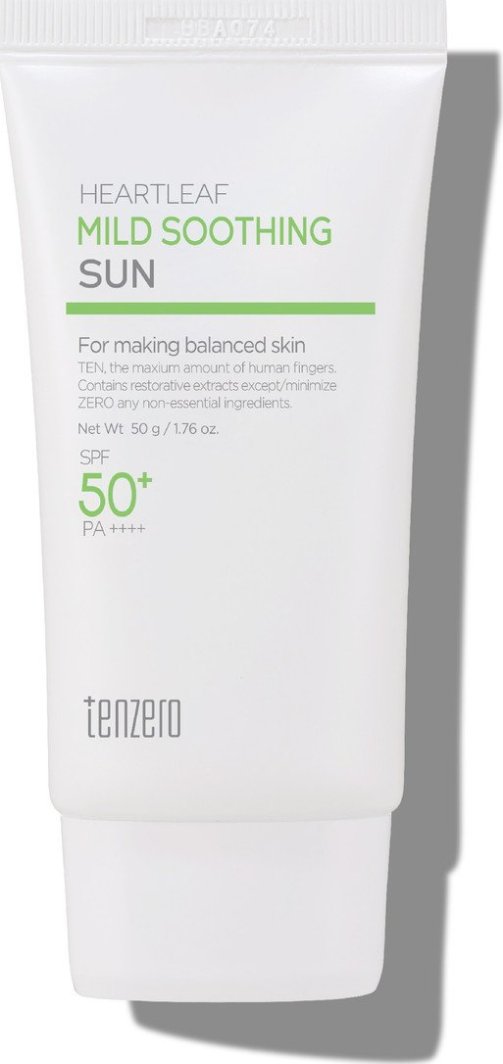 Herla Tenzero Krem do twarzy SPF 50+ Regenerujący z Pstrolistką Sercowatą 50ml - Morele.net