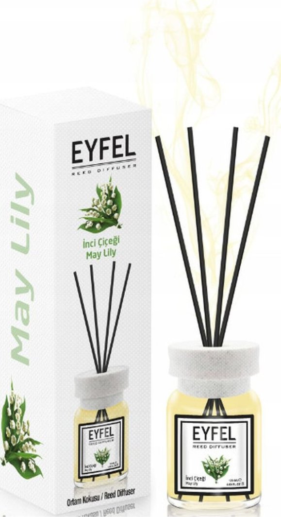 Eyfel Eyfel Dyfuzor zapachowy z patyczkami Konwalia 120ml - Dyfuzor ...