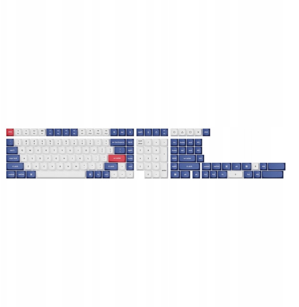 Keychron Keychron - Double Shot PBT OSA Full Set Keycap Set - Keycapy o ...