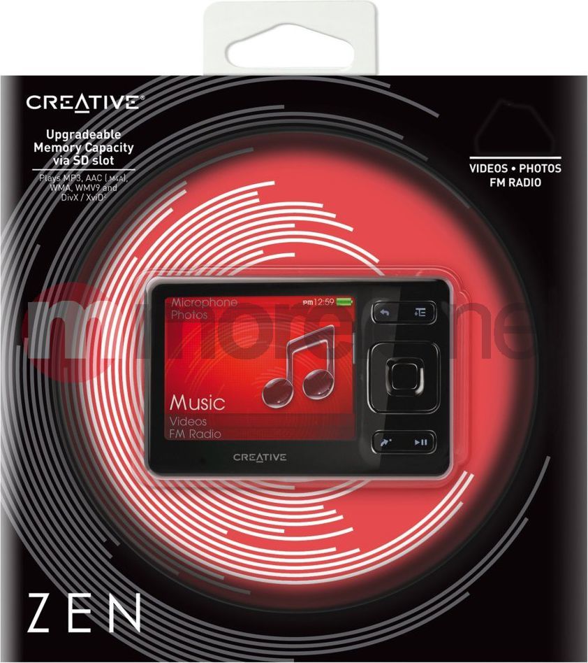 Creative ZEN 2GB Black w Morele.net