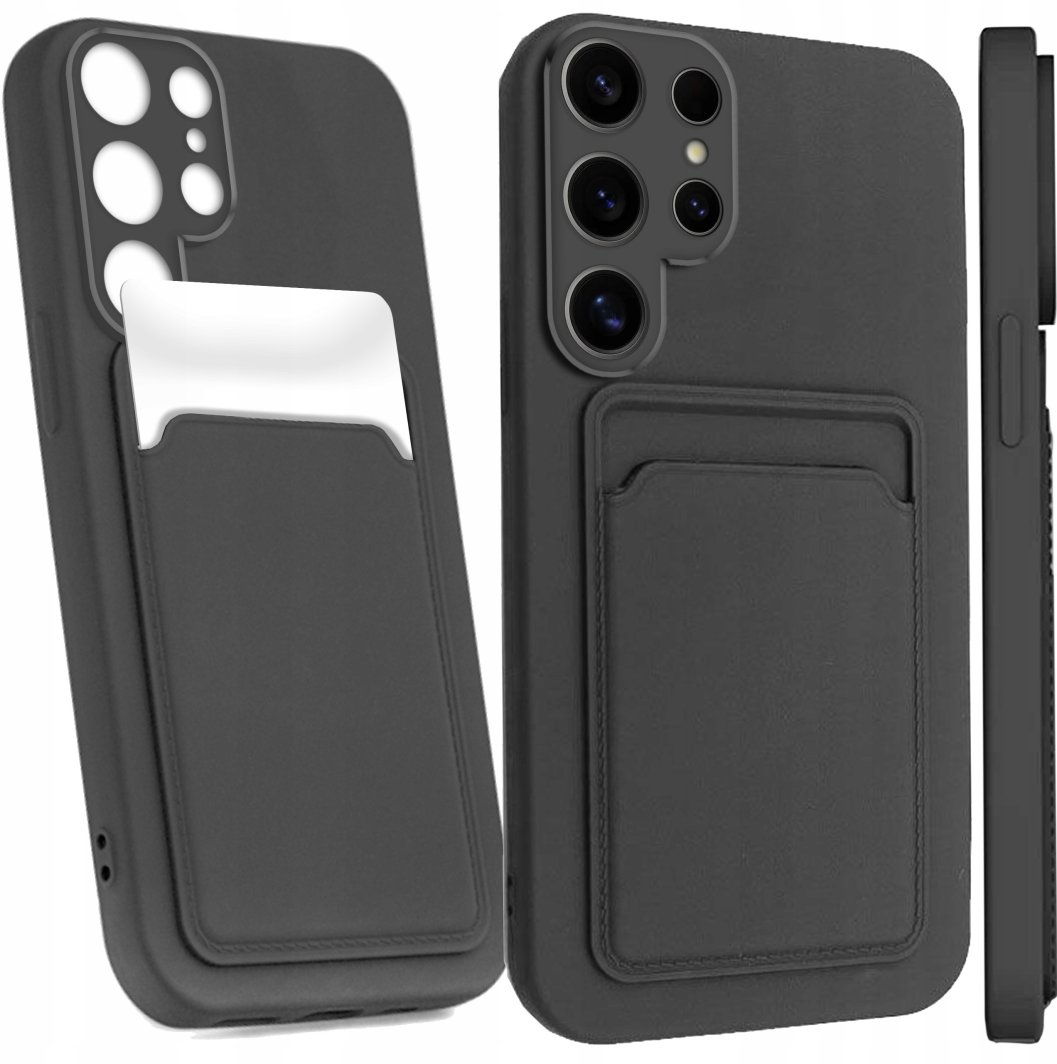 Hello Case Etui do Samsung Galaxy S24 Ultra (Czarne, Slim, Miejsce na ...