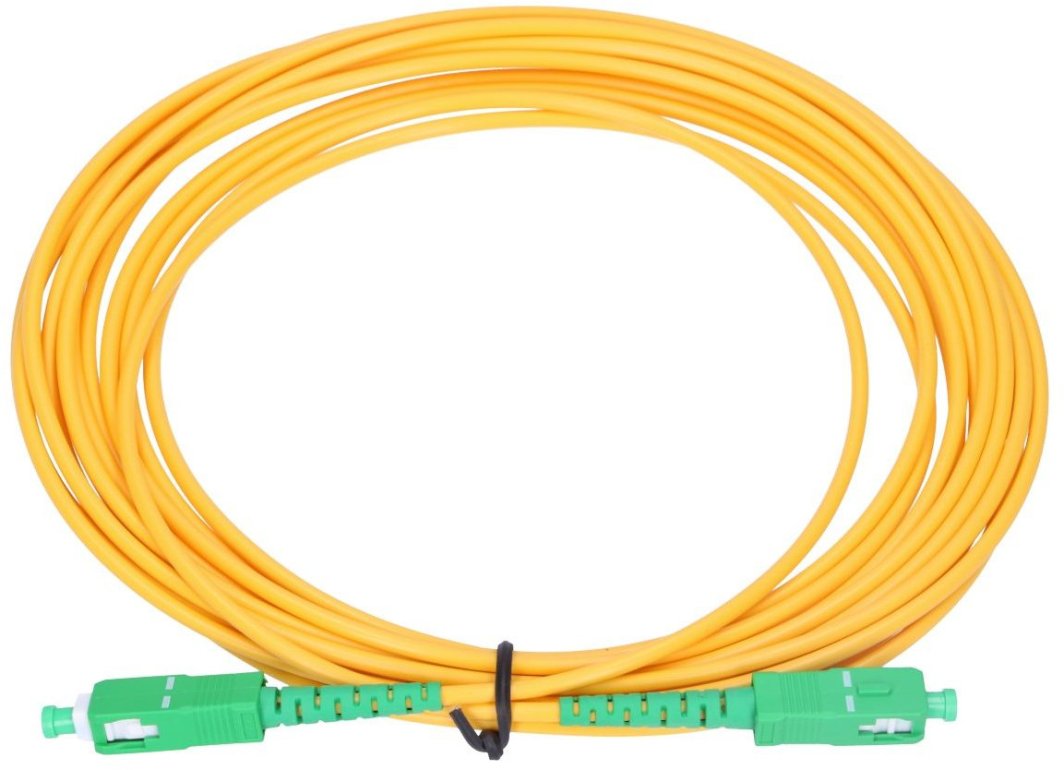 ExtraLink Extralink Patchcord SC/APC-SC/APC Jednomodowy, Simplex, G.657A2, 3mm, 3m - Morele.net