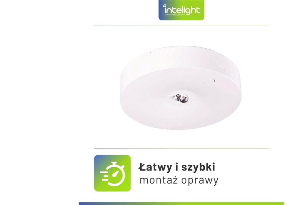 Intelight Oprawa awaryjna natynkowa Starlet Round LED SC 150 A 3H MT IP20 / 91699 - Morele.net