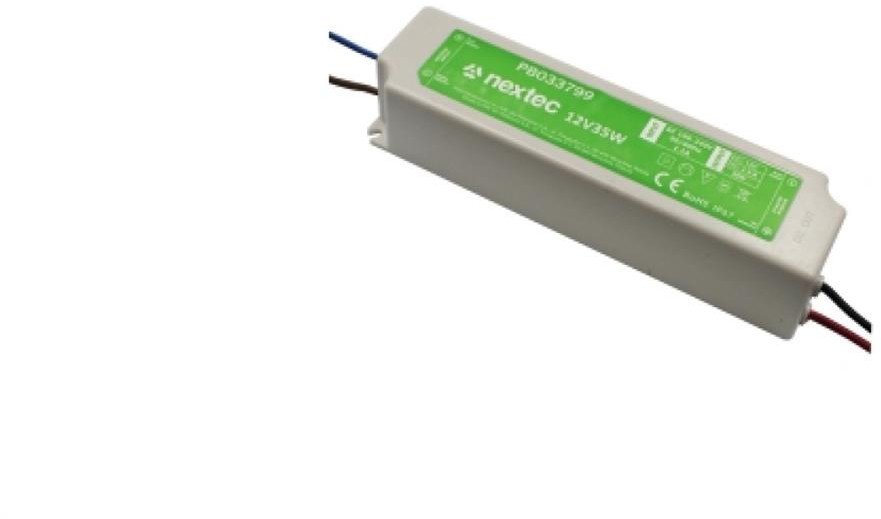 Nextec ZASILACZ LED WODOODPORNY ECONOMY / IP67 / 12V / 2,9A / 35W - UPS ...