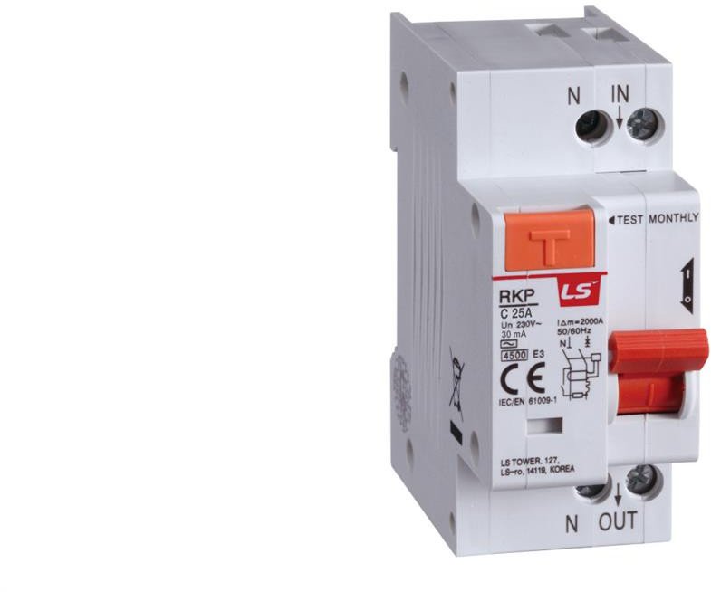 Viko Wyłącznik różnicowo-nadprądowy 2P B 16A 0,03A RKP 1P+N B16A 30mA - Morele.net