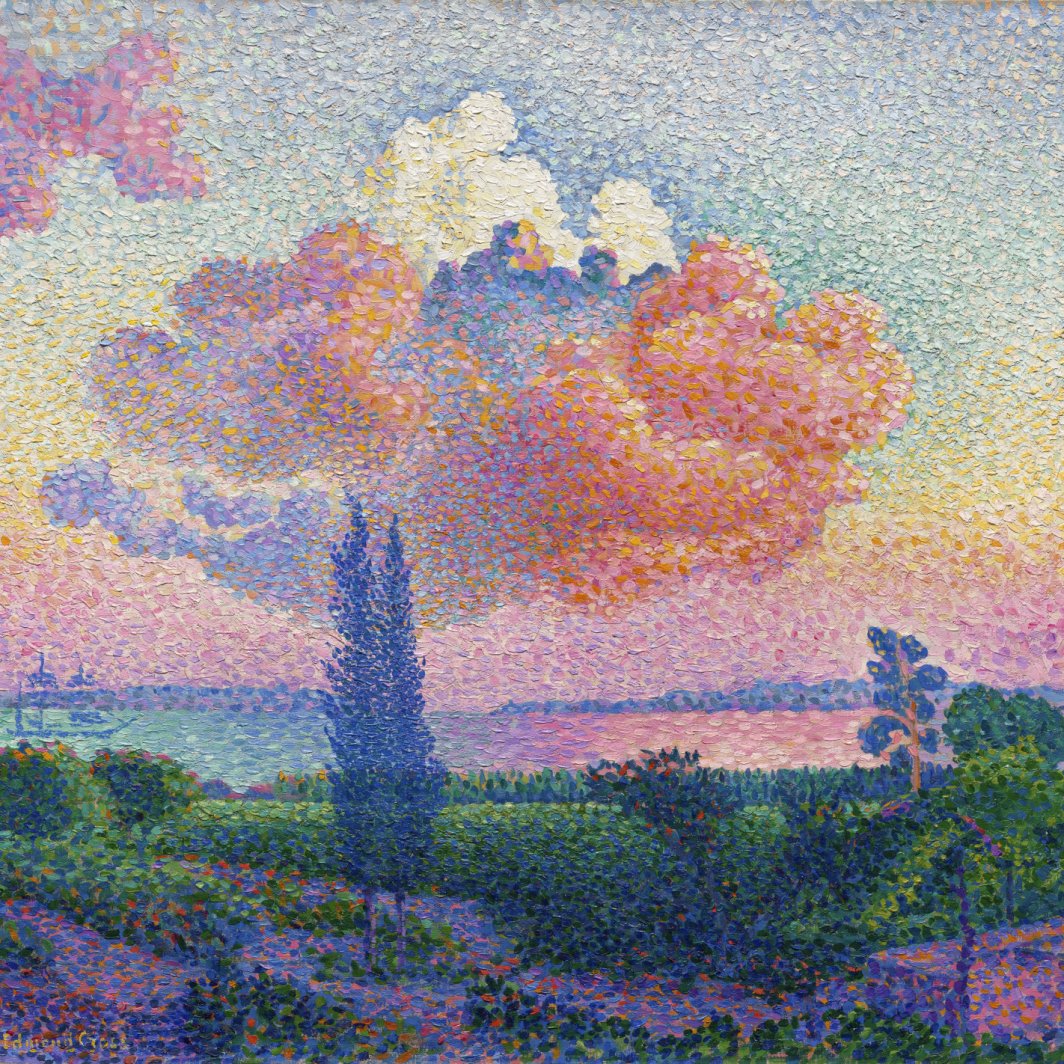 Feeby Plakat 40x40cm The Pink Cloud, Henri-Edmond Cross Vintage do ...