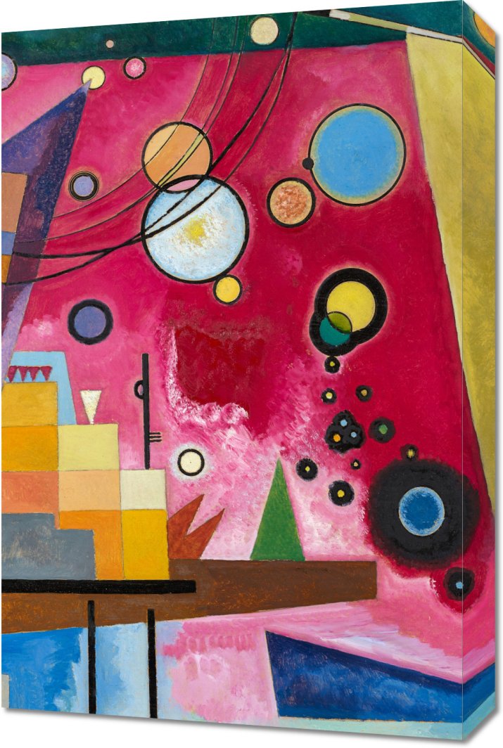 DCN Gallery Obraz 40x60cm Heavy Red, Wassily Kandinsky Vintage do ...