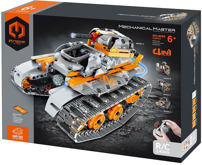 Jokomisiada IM.MASTER RC klocki czołg 4w1 552el 8052 41278 - Morele.net