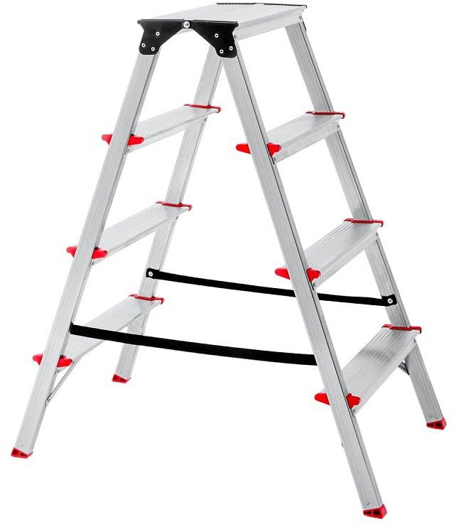 Philips FOLDING STEP LADDER 4-STEPS ALUM - Morele.net