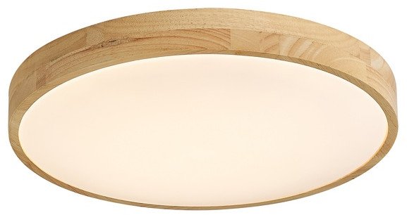 Domoletti CEILING LED LIGHT NATA 4000K 50.5CM WOOD - Lampa sufitowa ...