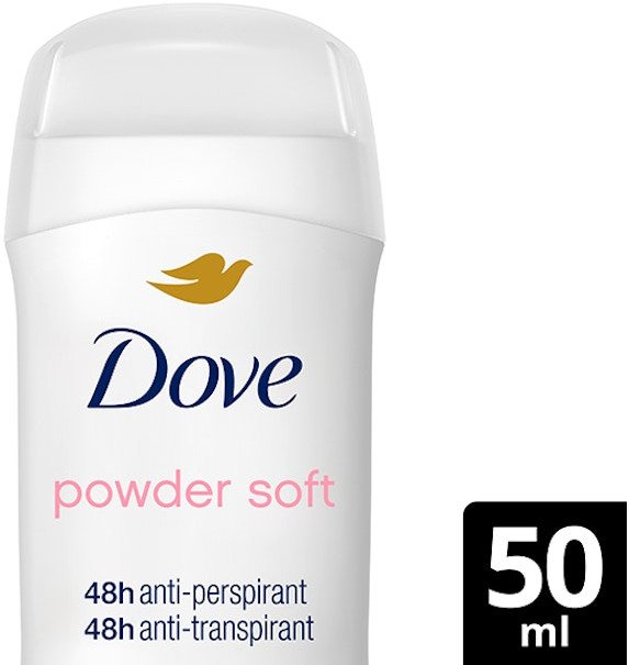 Unilever DOVE Powder Soft Antyperspirant w sztyfcie dla kobiet 50 ml ...