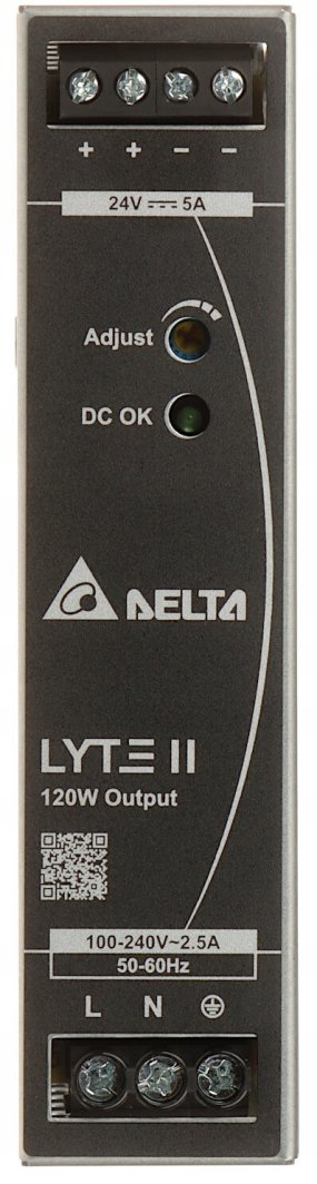 Delta ZASILACZ IMPULSOWY DRL-24V120W-1EN LYTE II Delta Electronics ...