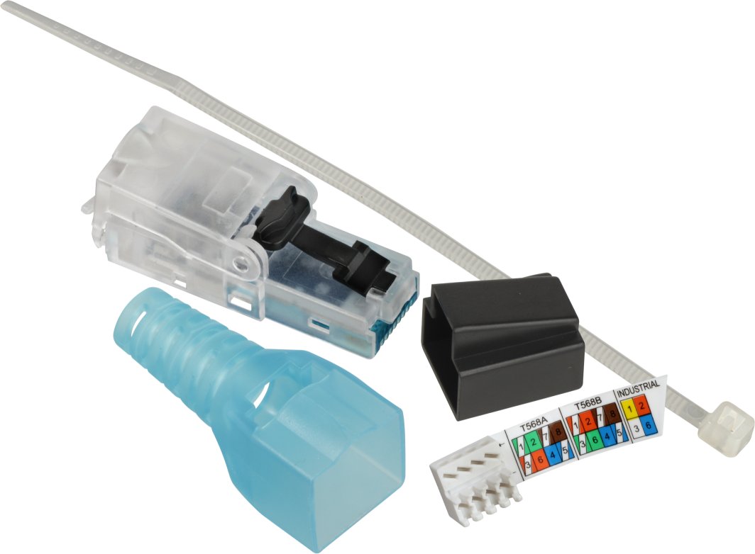 Lauritz Knudsen Actassi RJ45 plug Cat.6A UTP til CP-link kabler ...