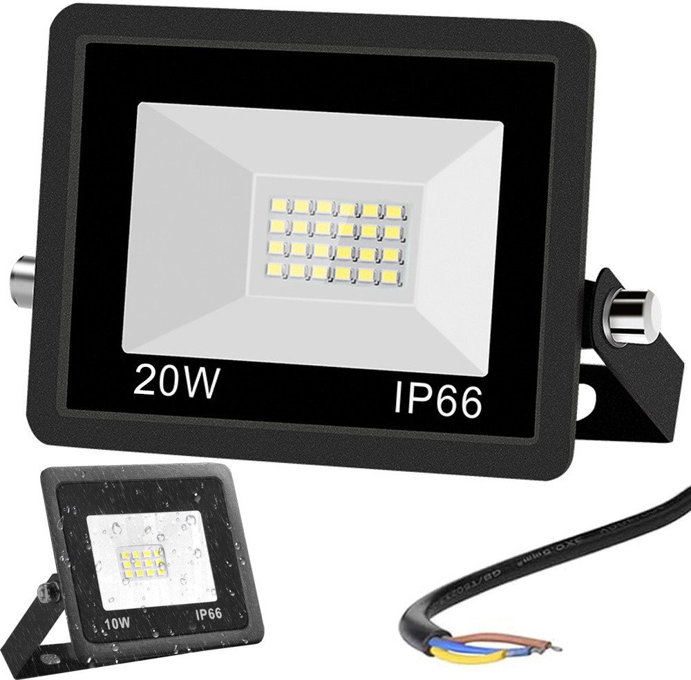 xxxxxxxxxxxxxxxx Verk Group (Verk) Naświetlacz halogen reflektor led 20w 6000k zewnętrzny ...