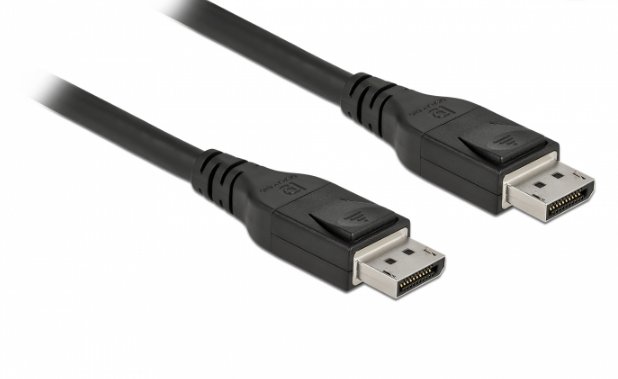 Delock DeLOCK Active DisplayPort Cable 8K 60 Hz 10 m, 10 m, DisplayPort ...