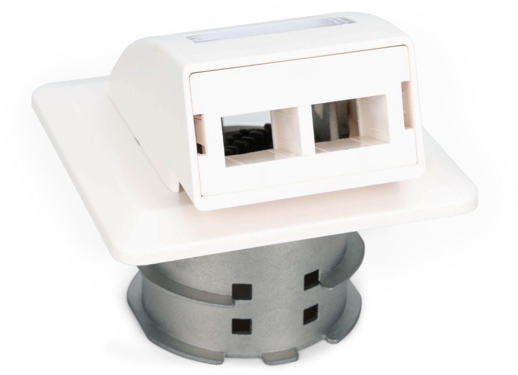 Digitus DIGITUS FTTH Glasfaser Unterputz-Wandanschlussdose SC/LC ADA - Morele.net