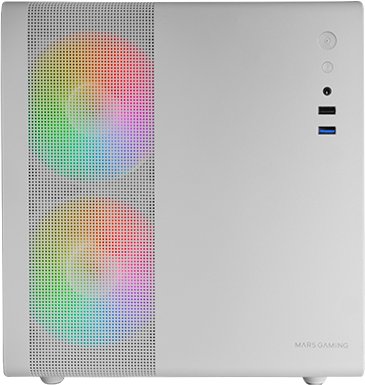 Mars Gaming Mars Gaming MC400W Computer case mATX / white - Obudowa ...
