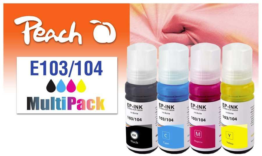 Peach Peach Patrone Epson 103/104 MultiPack bk,c,m,y remanufactured ...