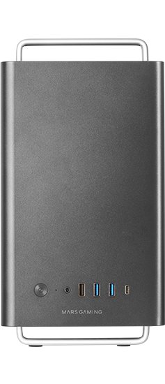 Mars Gaming Mars Gaming MCELITE Premium Aluminum Tower PC Case mATX ...